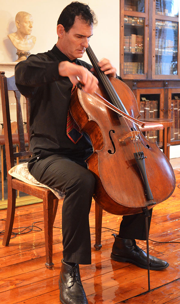 Michael Kevin Jones Cello Recital – The Gibraltar Garrison Library