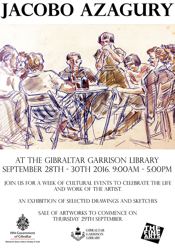 Jacobo Azagury Selected Drawings & Sketches – The Gibraltar Garrison ...