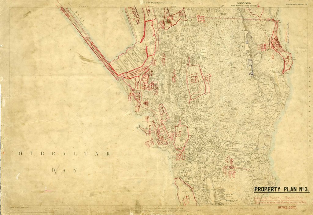 Map 43 OS Sheet 3 Dockyard to Windmill Hill 1906 – The Gibraltar ...